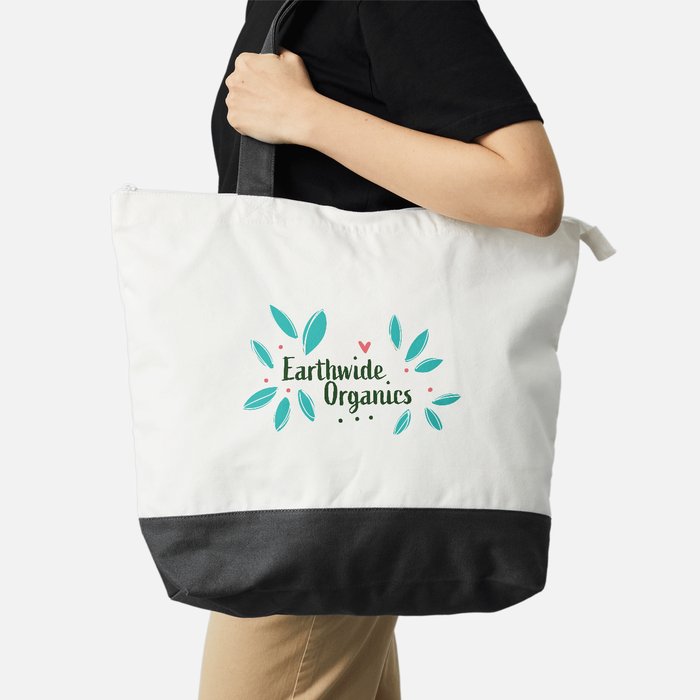 Cotton tote bags printed store